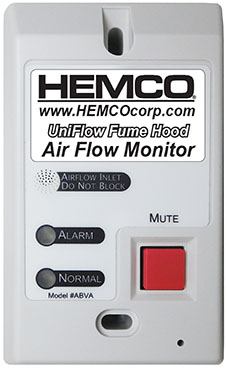 AirFlow Monitors for Fume Hoods